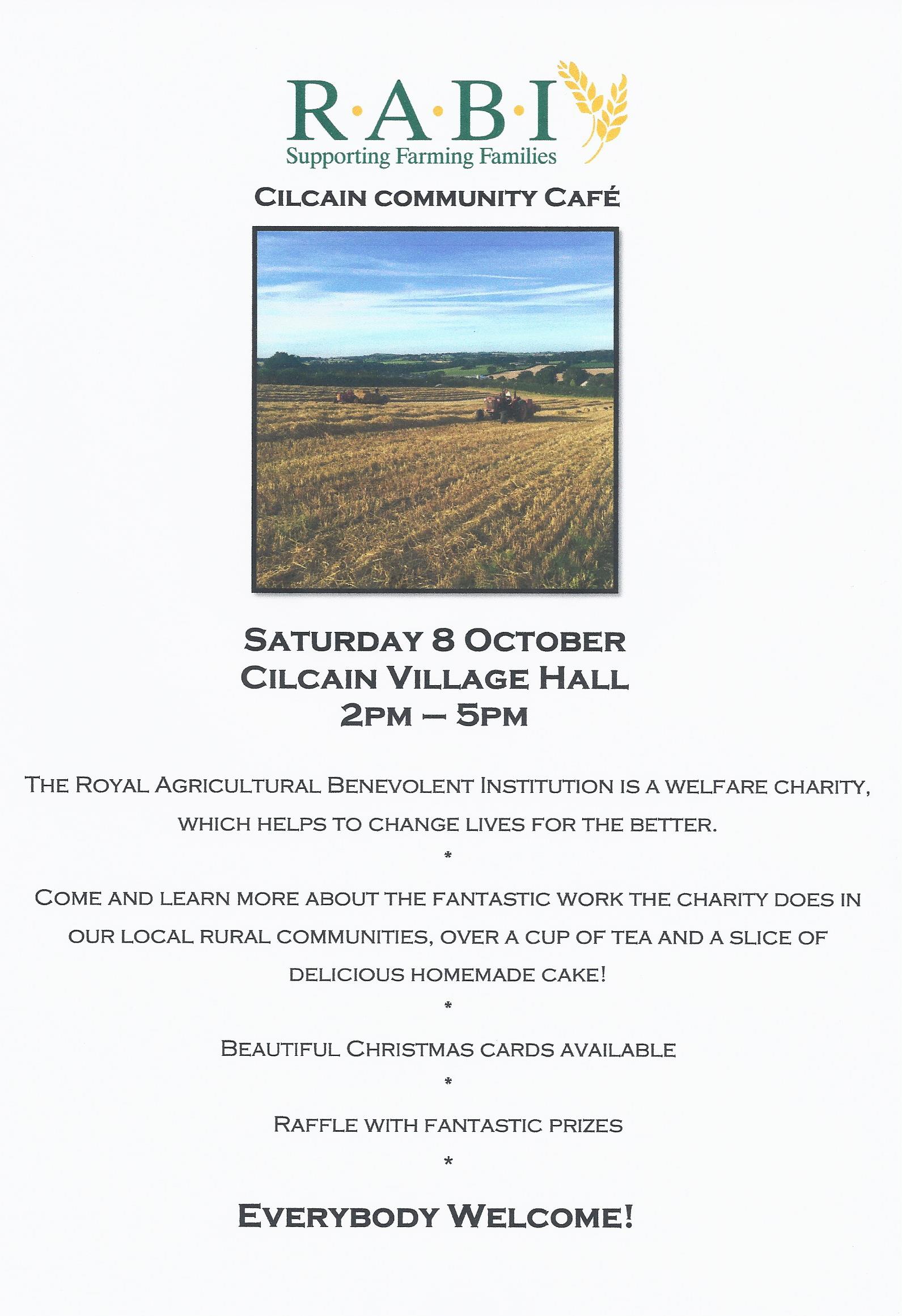 Learn more about the farming charity, RABI… – Cilcain Village Hall ...