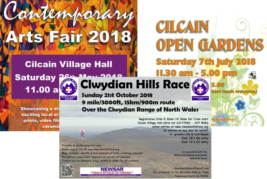 Full Day and Weekend Events – Cilcain Village Hall – Neuadd y Pentre ...